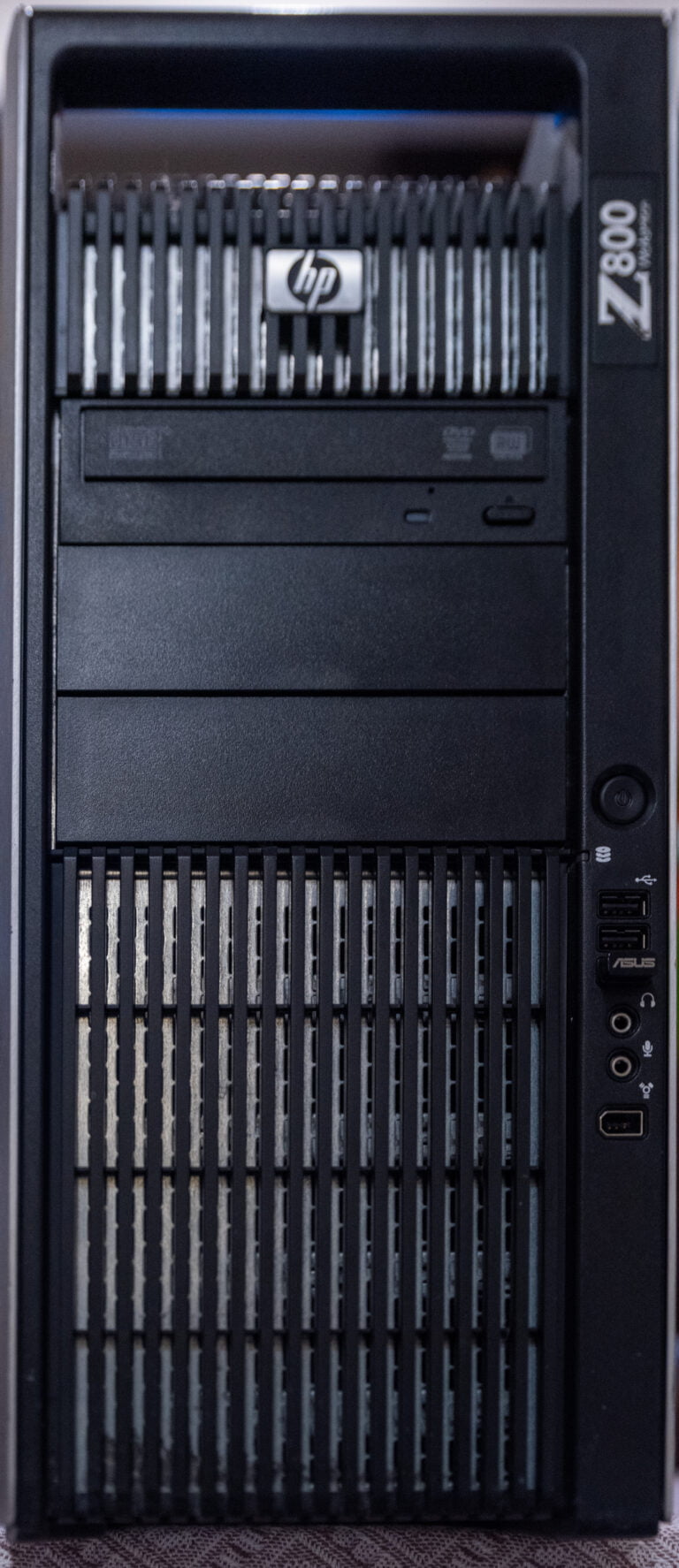 HP Z800 with dual Intel Xeon 5690, 4xRaid0 SSD and NVME